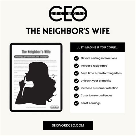The Neighbor S Wife Script SEX WORK CEO