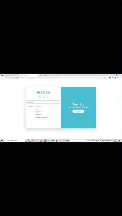 Short Contact App Development Html Css Javascript Project In Hindi