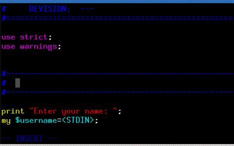 Make Vim As Your Perl Ide Using Perl Supportvim Plugin
