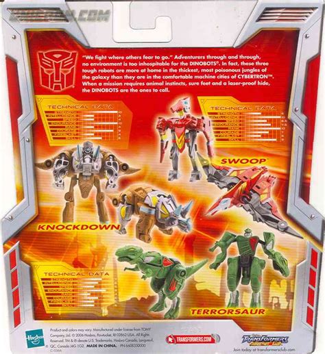 Classics Transformers Dinobots Knockdown Swoop Terrorsaur