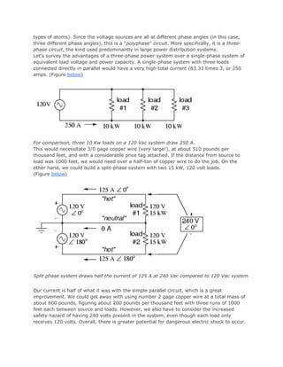Single Phase Power Systems DOCX