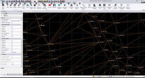 Error In Surface Trimble Business Center