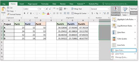Conditional Formatting Stacked Bar Chart In Excel
