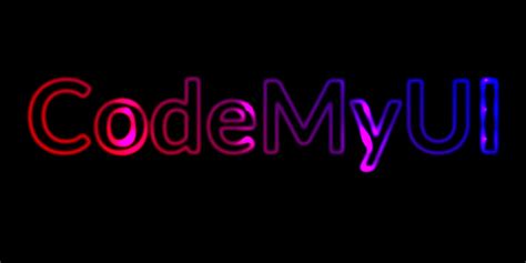 Shimmering Neon Text Text Neon Web Design