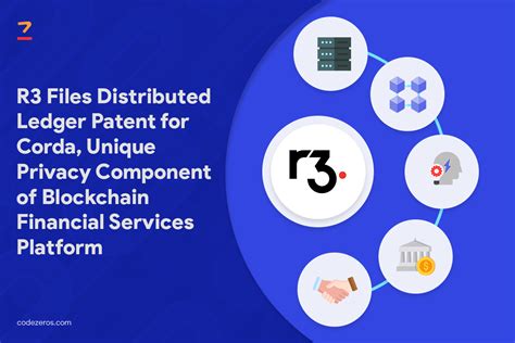R3 Files Distributed Ledger Patent For Corda Unique Privacy Component