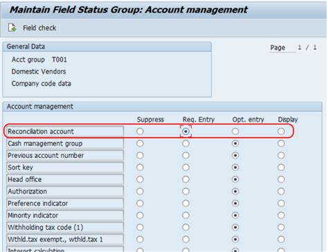 Sap 24 Account Payable Create Vendor Account Groups