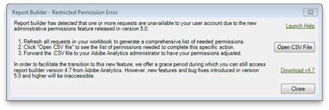 User Access Permissions For Dimensions And Metrics Adobe Analytics