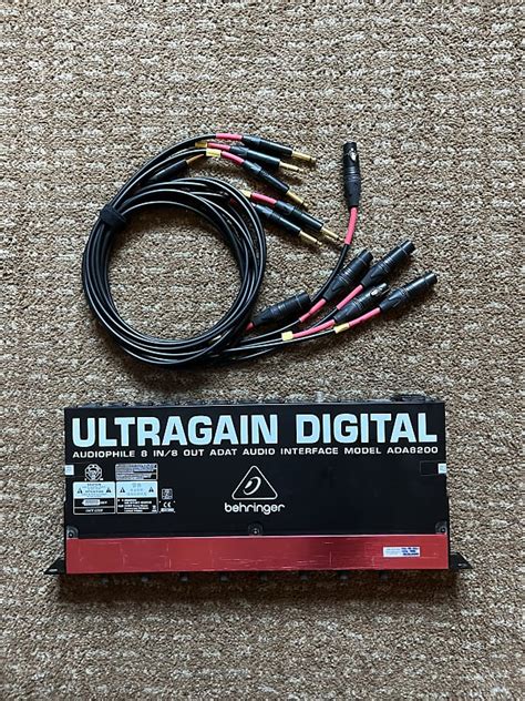 Modded Behringer Ada8200 Reverb