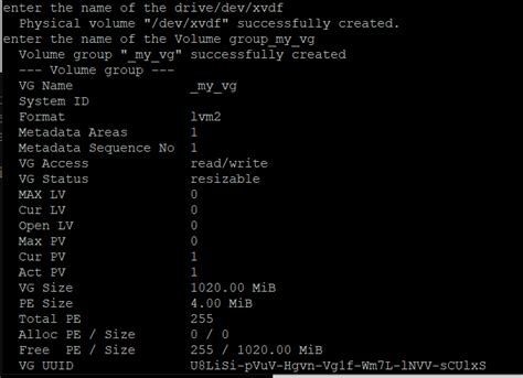 Extending The Size Of Static Partition And Automating Lvm With Python