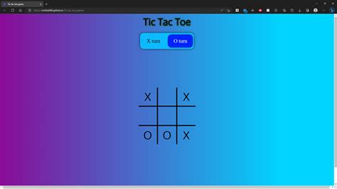 Github Nobita006tictactoegame