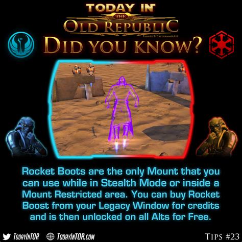 Did You Know 45 Rocket Boots Mount Today In Tor Did You Know 45 Rocket Boots Mount Today In Tor