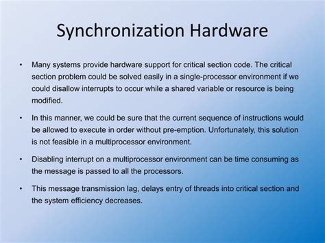 Operating System 27 Semaphores Pptx Operating Systems Computer