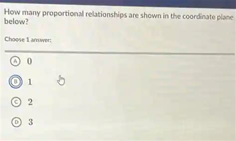 How Many Proportional Relationships Are Shown In The Coordinate Plane