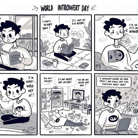 Premium Photo Design For World Introvert Day