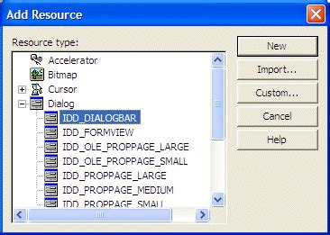 MFC Dialog Boxes Dialog Bars