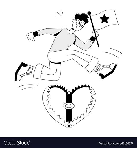 Avoid Trap Royalty Free Vector Image Vectorstock