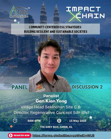 Atoz 🌏 [panel Spotlight Kian Yong Gan Impact X Chain 2025 Panelist