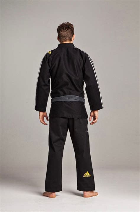 Adidas Bjj Gi Contest Black Mma Apparel Australia