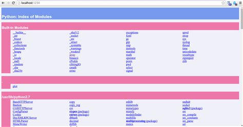 How Do I See The Python Doc On Linux Stack Overflow
