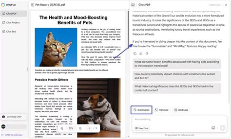 Summarize PDFs with UPDF AI | UPDF User Guide