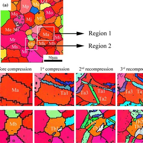 The Microstructure Transition During Multi Directional Compression In