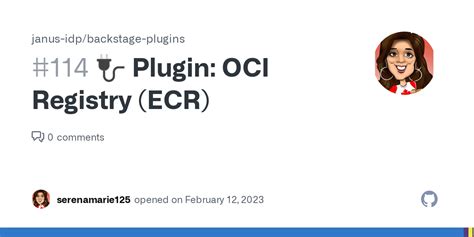 🔌 plugin oci registry ecr · issue 114 · janus idp backstage plugins
