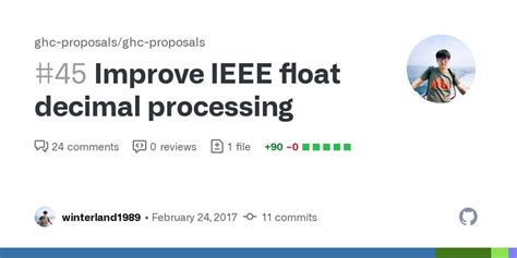 [ghc proposal] improve ieee float decimal processing r haskell