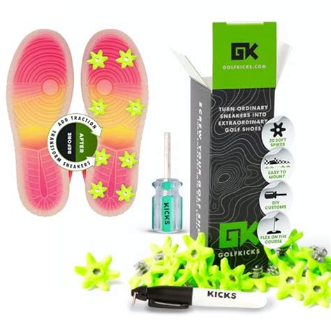 Upc 850003258331 Golfkicks Spikes Kit Turn Sneakers Into Golf
