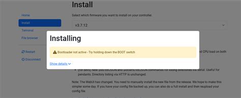 Help Using Jackpot Initial Powerup Jackpot Board Fluidnc V1
