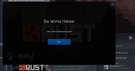 Çözüldü Rust Easy Anti Cheat Başlatılamadı hatası Technopat Sosyal