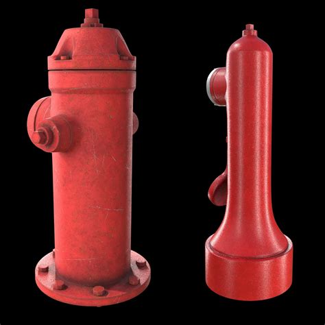 Urban Hydrant Set 02 Flippednormals
