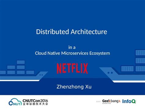 Pptx Distributed Architecture In A Cloud Native Microservices Ecosystem Dokumentips
