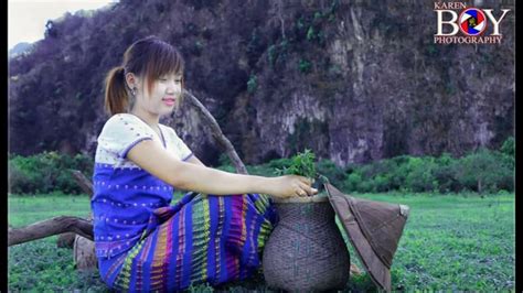 ကရင္သီခ်င္းမ်ား မူးဓံင့္အြာ ကရင္မလွလွေလး Youtube