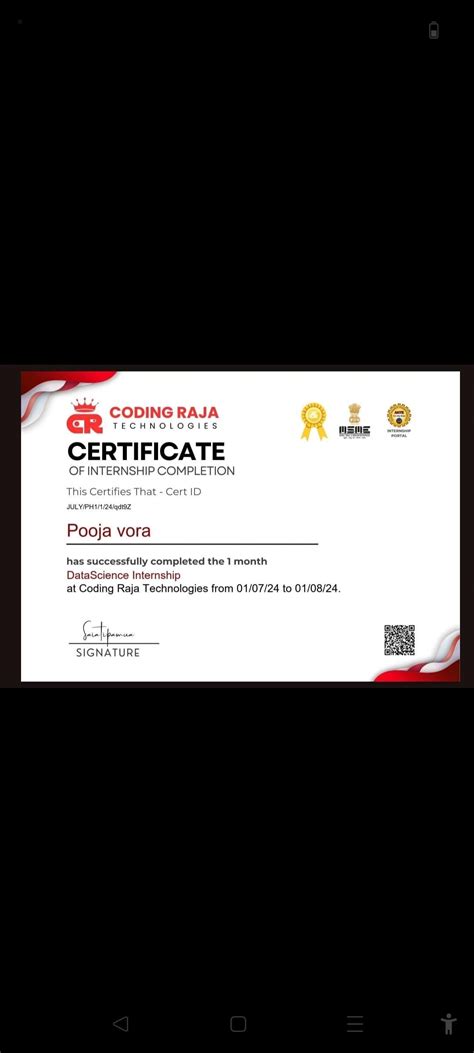 pooja poojari on linkedin i extend my gratitude towards coding raja technologies for providing me…