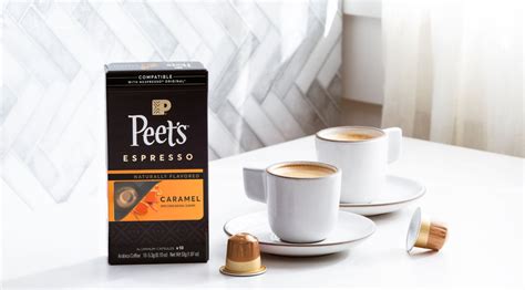 Peets Caramel Espresso Capsules Free Shipping Over 49 Peets Coffee
