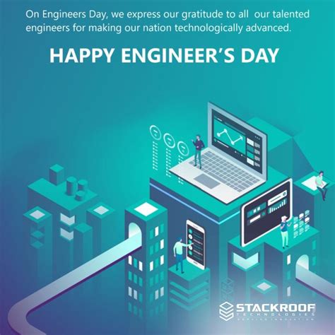 Happy Engineer Day To All The Amazing Engineers Stackroof