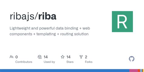 GitHub Ribajs Riba Lightweight And Powerful Data Binding Web Components Templating