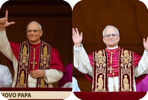 Foto Em Que Papa Leão 14 ‘faz O L Foi Gerada Por Ia Aos Fatos