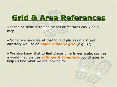 Grid And Area References