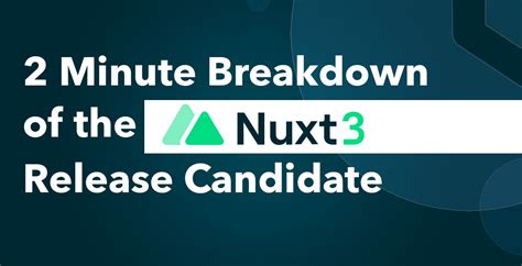 2 Minute Breakdown of the Nuxt 3 Release Candidate - Vue School ...