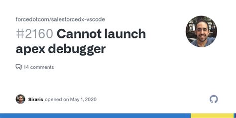 cannot launch apex debugger · issue 2160 · forcedotcom salesforcedx