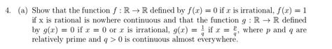 Solved A Show That The Function F RR Defined By F X If Chegg