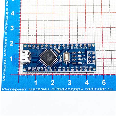 Nano V 30 микроконтроллер семейства Arduino с разъемом Microusb