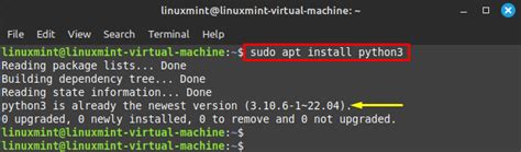 how to install python on linux mint linux genie