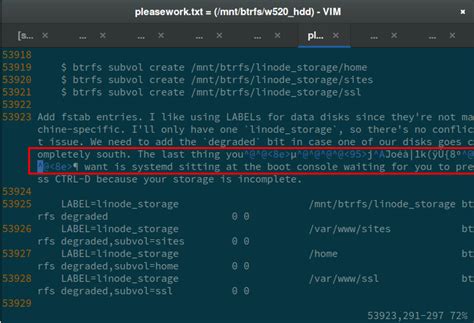 Recovering A Deleted File On Btrfs Chris Irwins Blog