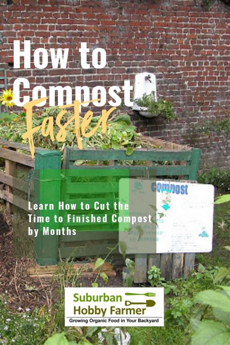 How To Compost Faster Cut Months Off Your Time To Finished Compost