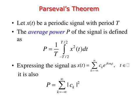 Ppt Chapter 4 The Fourier Series And Fourier Transform Powerpoint Presentation Id 212556