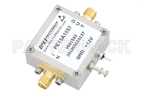 1 Db Nf Low Noise Amplifier Operating From 20 Mhz To 15 Ghz With 20 Db Gain 17 Dbm P1db And Sma