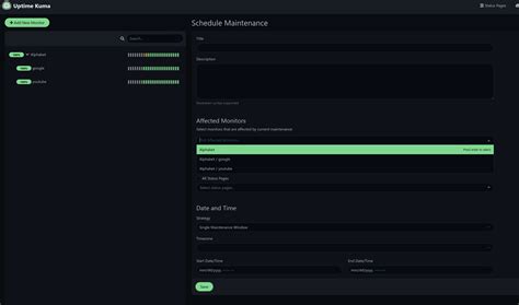 Dashboard · Issue 1191 · Louislamuptime Kuma · Github