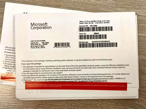 WINDOWS 11 PROFESSIONAL 32 64 OEM DVD ENG Sklep Internetowy Kupsoft Pl